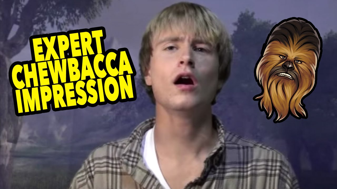 Expert Chewbacca Impression! - YouTube