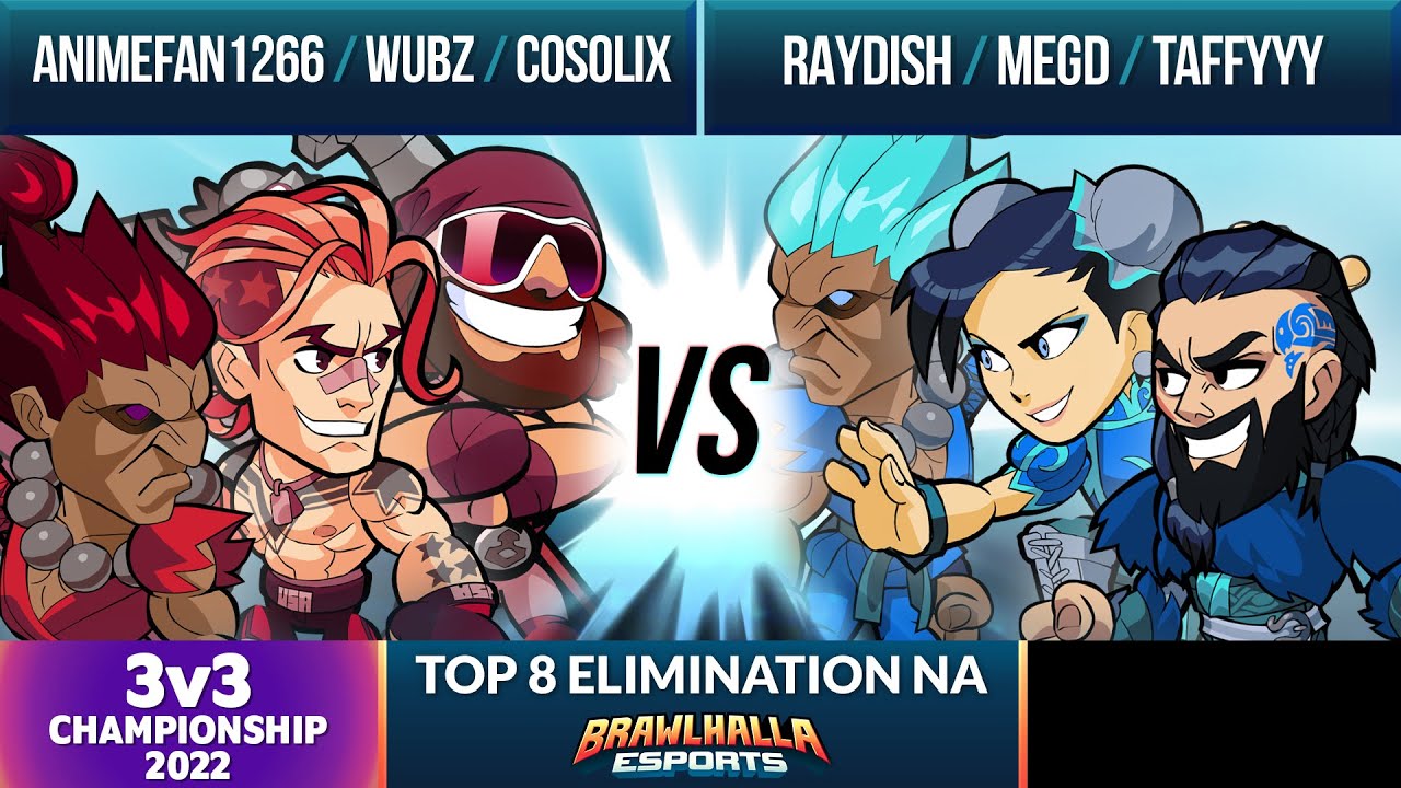 Animefan1266, Wubz, & Cosolix vs Raydish, Medg, & Taffyyy - Top 8 ...