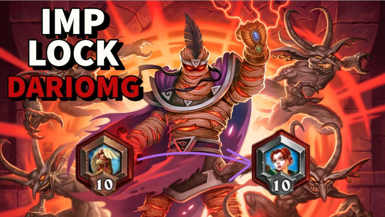 Il MIGLIORE deck per fare ARGENTO!! IMP lock!! HEARTHSTONE ITA - YouTube
