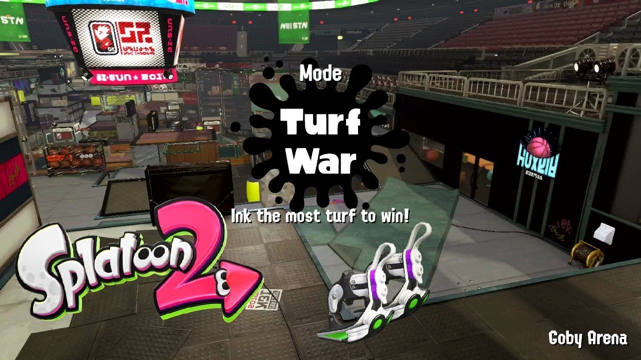 Splatoon 2 Goby Arena and Dark Tetra Dualies! - YouTube