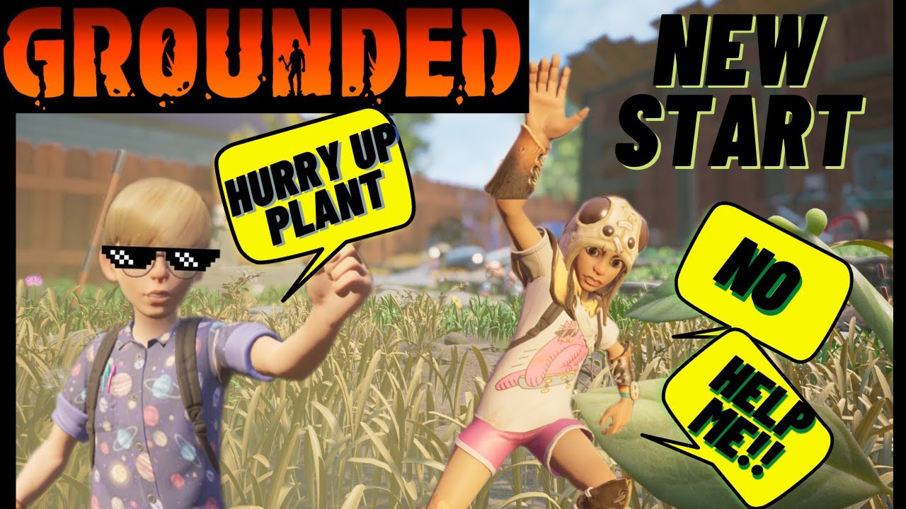 Grounded Live Stream | Helping @PlantMixGaming With Her Story ...