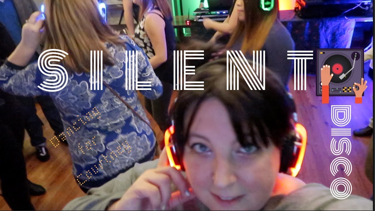 Silent Disco! Dancing for Courtney - YouTube
