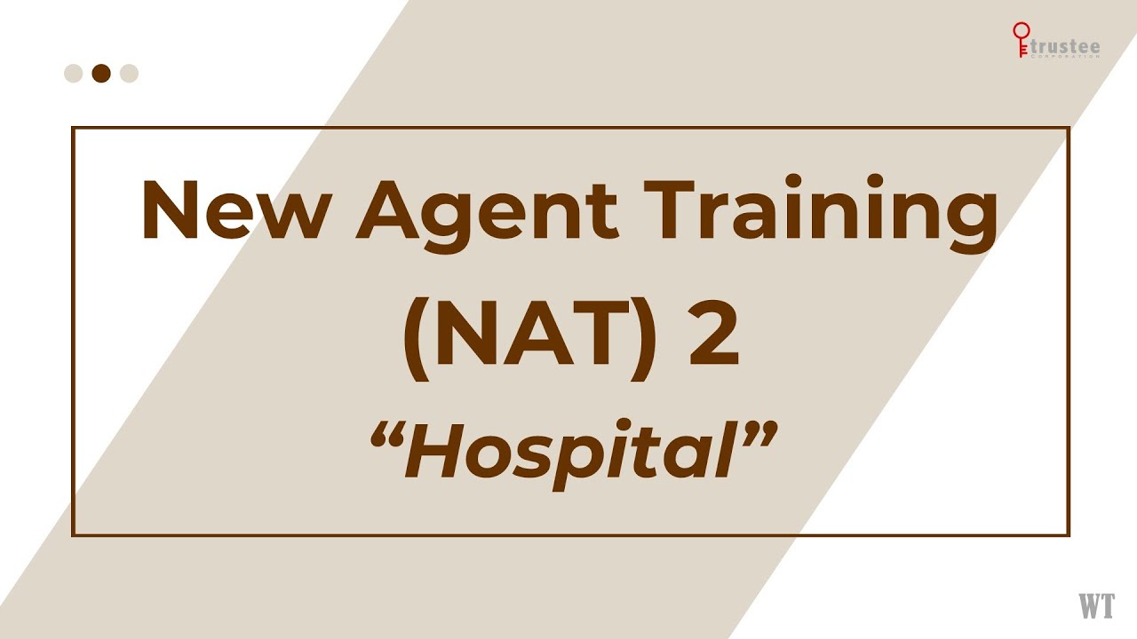 New Agent Training (NAT) 2 - YouTube