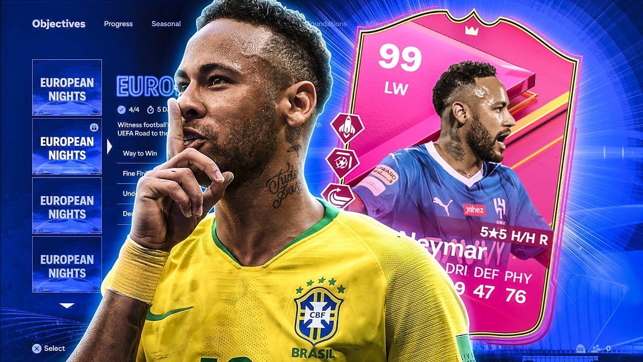 EA FC 24 EM BUSCA DO NEYMAR FUTTIES! - YouTube