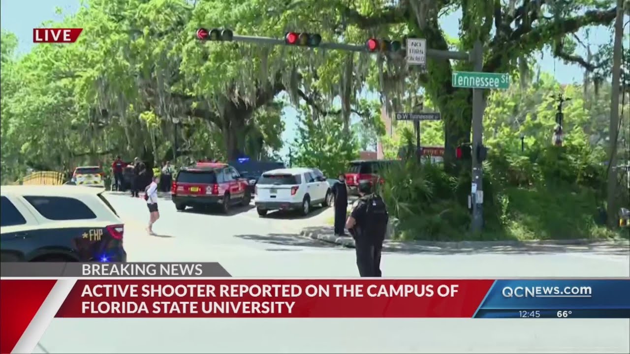 Active shooter reported at Florida State University - YouTube
