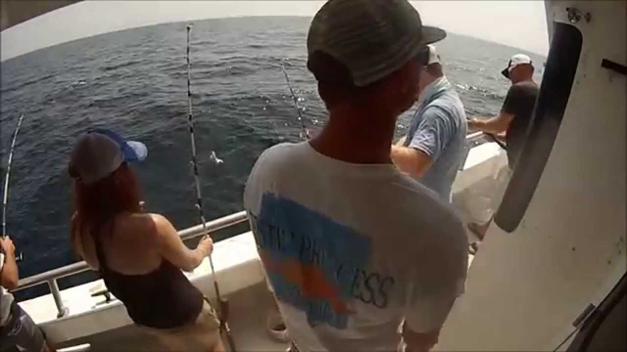 Me and Jess on a deep sea fishing on Destin Princess Destin, FL - YouTube