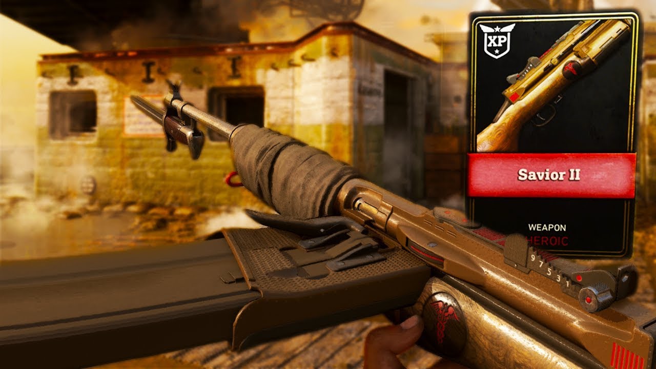 HEROIC "M1941 SAVIOR II" WEAPON SHOWCASE! UNLOCKING "HEROIC" WEAPON ...