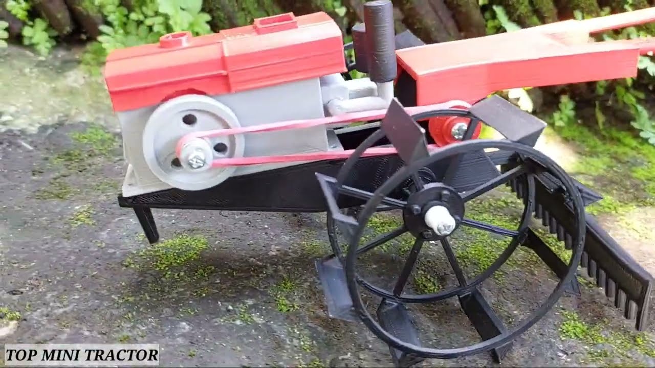 Diy Tractor making mini | diy tractor - YouTube