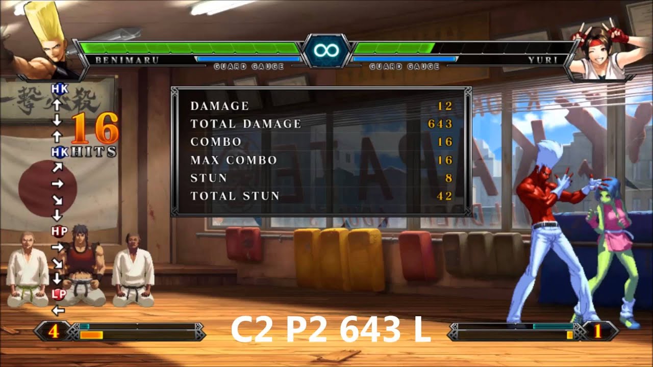 KOF XIII 05 Benimaru Easy combos - YouTube