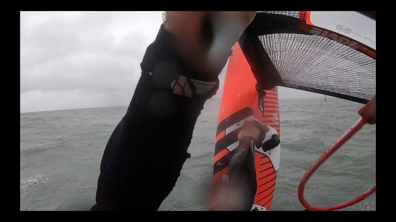 Windsurfing Takapuna 040523. Severne Nano 92, Dyno 105, Blade Pro 4.7 ...