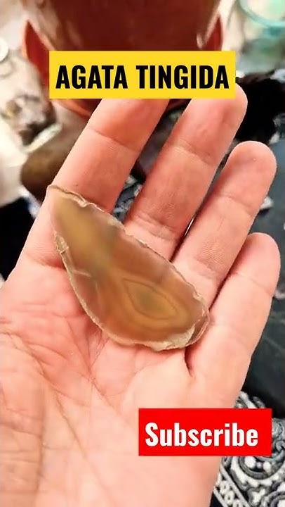 AGATA TINGIDA - DYED AGATE - #shorts #agatas #agate #india # ...