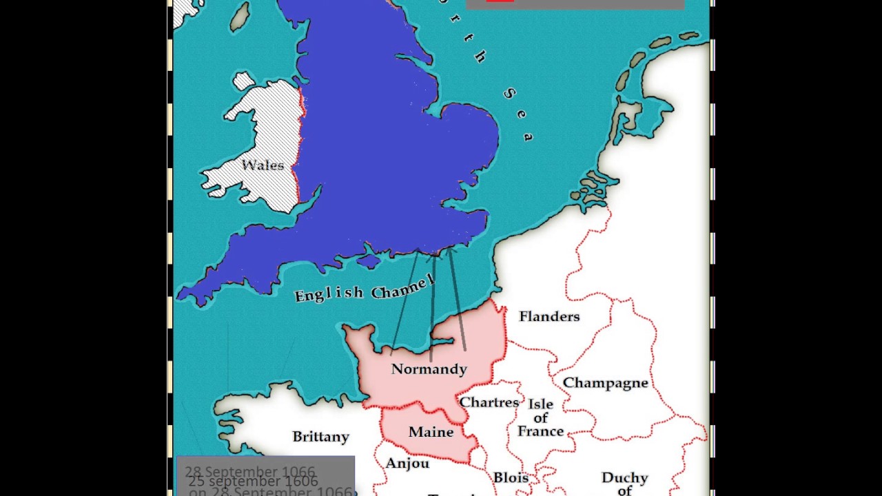 Last Conquest of England (Map) - YouTube