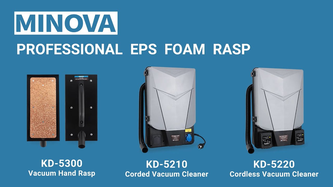 MINOVA Vacuum Hand Rasp #plastering #construction #rasp - YouTube