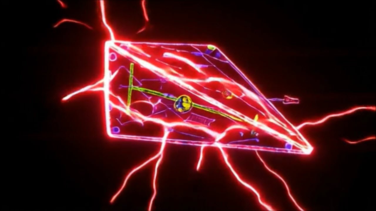 Power Surged Spaceship Firing A Blue Fire Beam! - YouTube
