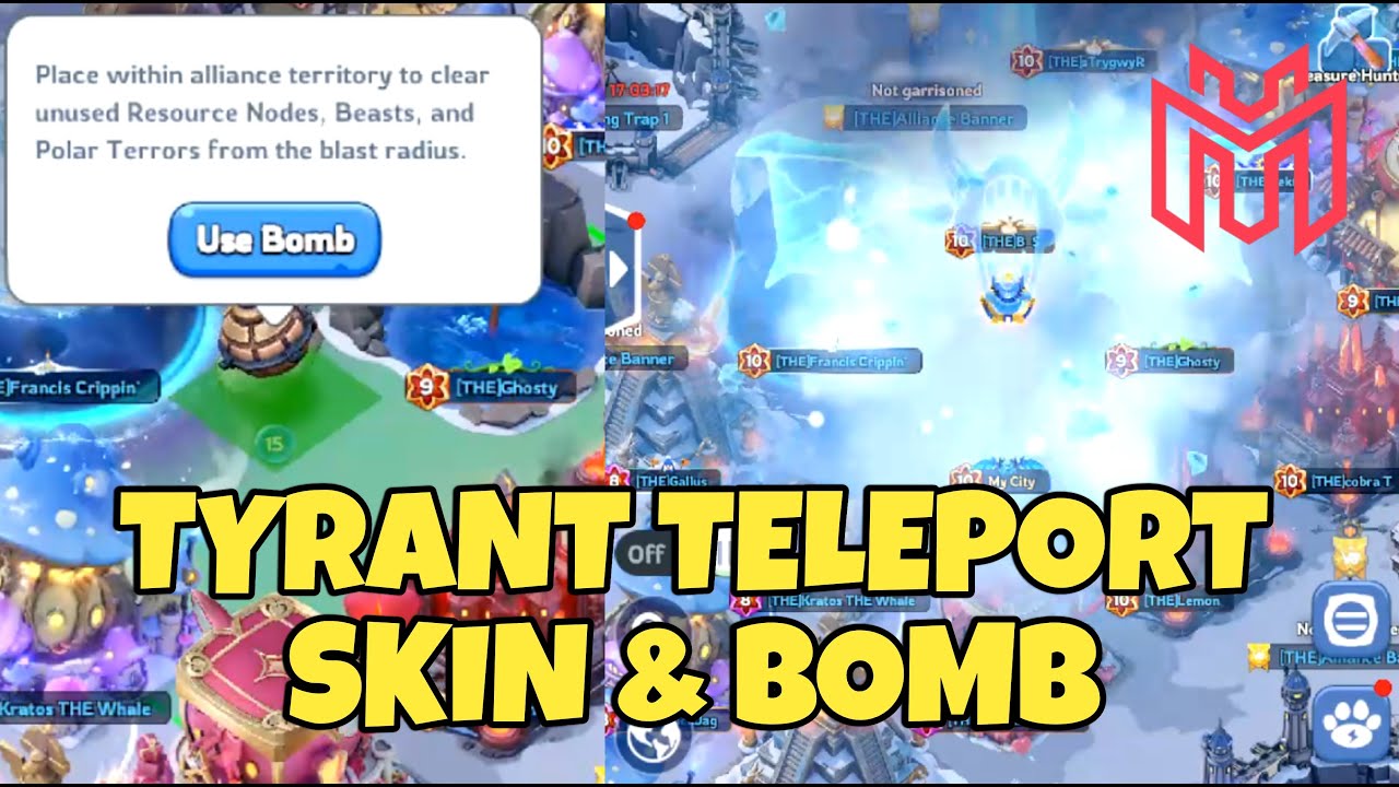 Returning to Alliance Hive by BOMB, TYRANT TELEPORT SKIN & ADVANCED ...