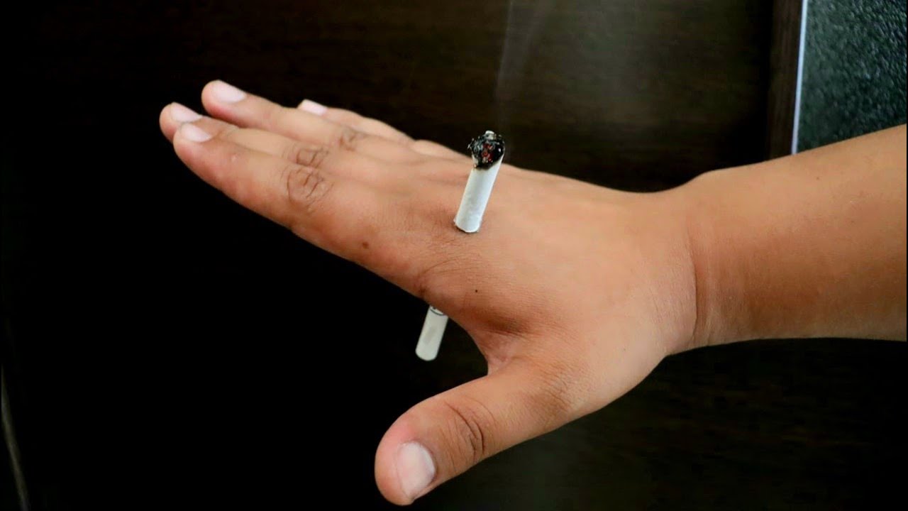 6 Best Magic Tricks With Cigarette In The World - YouTube