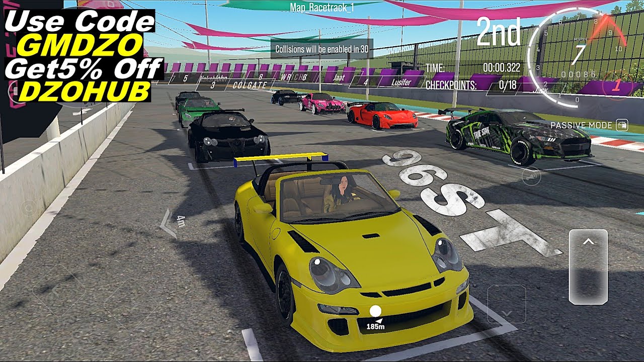 Drive Zone Online || Max Level 93 ST - Circuit, Street Racing Gameplay ...