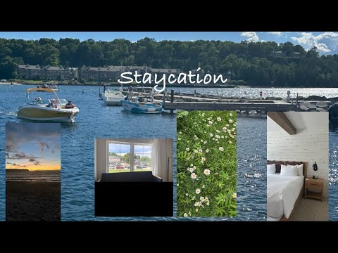 Staycation (Hotel room tour, sunsets, books, makeup reviews) / VLOG ...