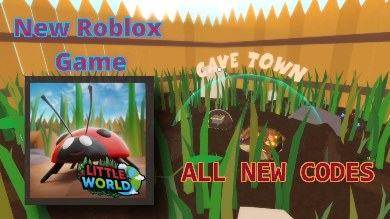 "LITTLE WORLD"🐞All New Codes🕷️New Roblox Game!!! - YouTube
