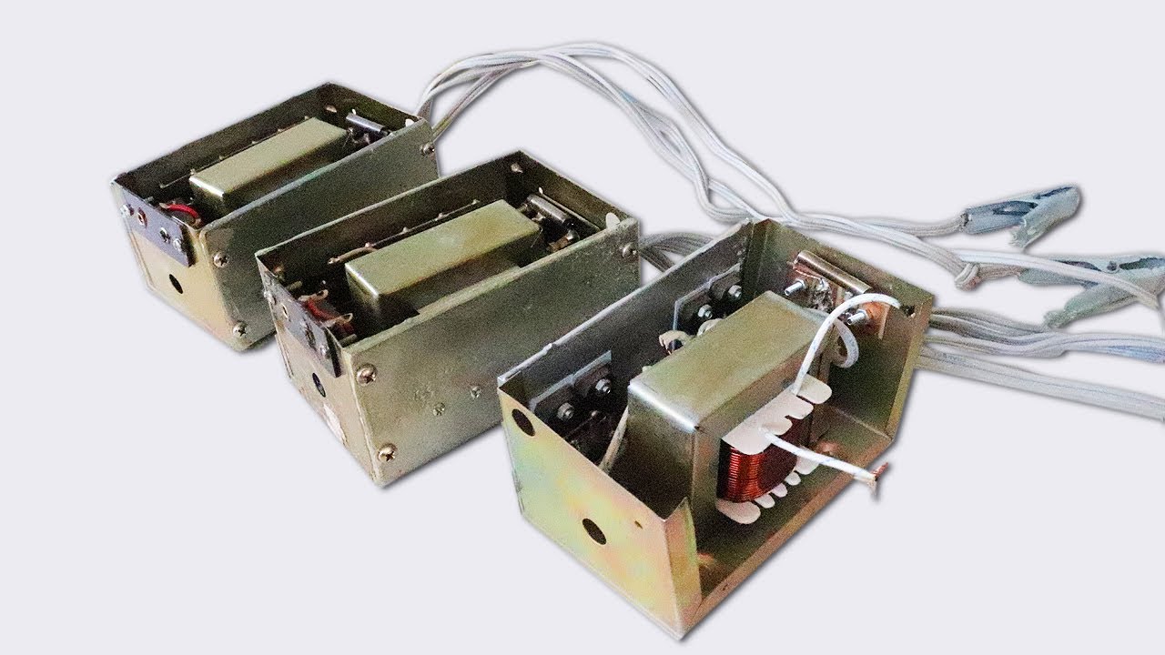 Electric Fish Trap 3A Transformer used D718 or B688 - YouTube