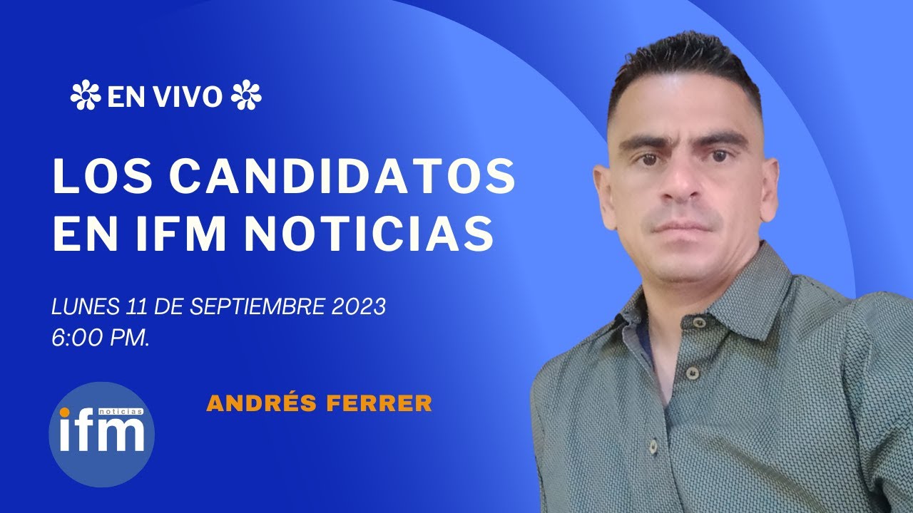 (Candidatos en IFM) Andrés Ferrer candidato a la JAL comuna 8 PC - YouTube