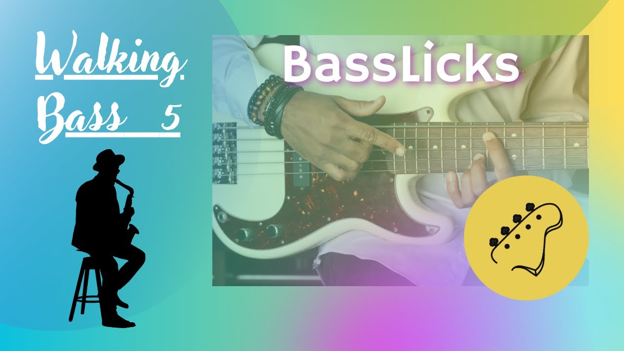 Cours De Basse Comment Jouer Un Walking Bass Jazz 5 Youtube