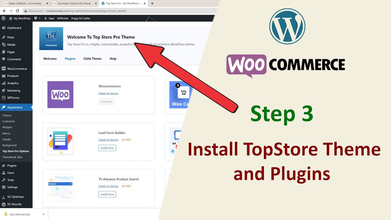 🎉🔧Part 3: Step-by-Step Guide to Installing TopStore Pro Theme and ...