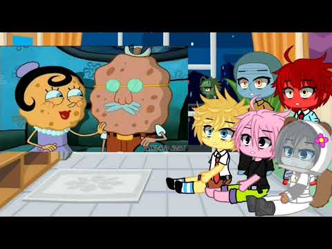 Spoogebob SquarePants Characters react to Slendybob 5