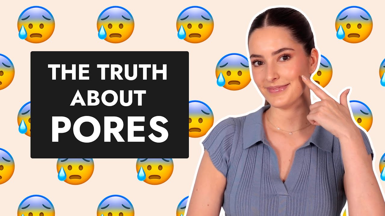 How to refine enlarged pores | Skincare to minimise pore size - YouTube