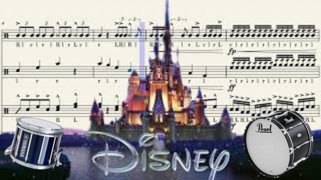 Disney Intro for drumline - YouTube