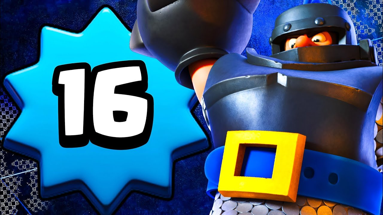 MAN... LEVEL 16 Mega Knight is SOOO *OVERWHELMING* - YouTube
