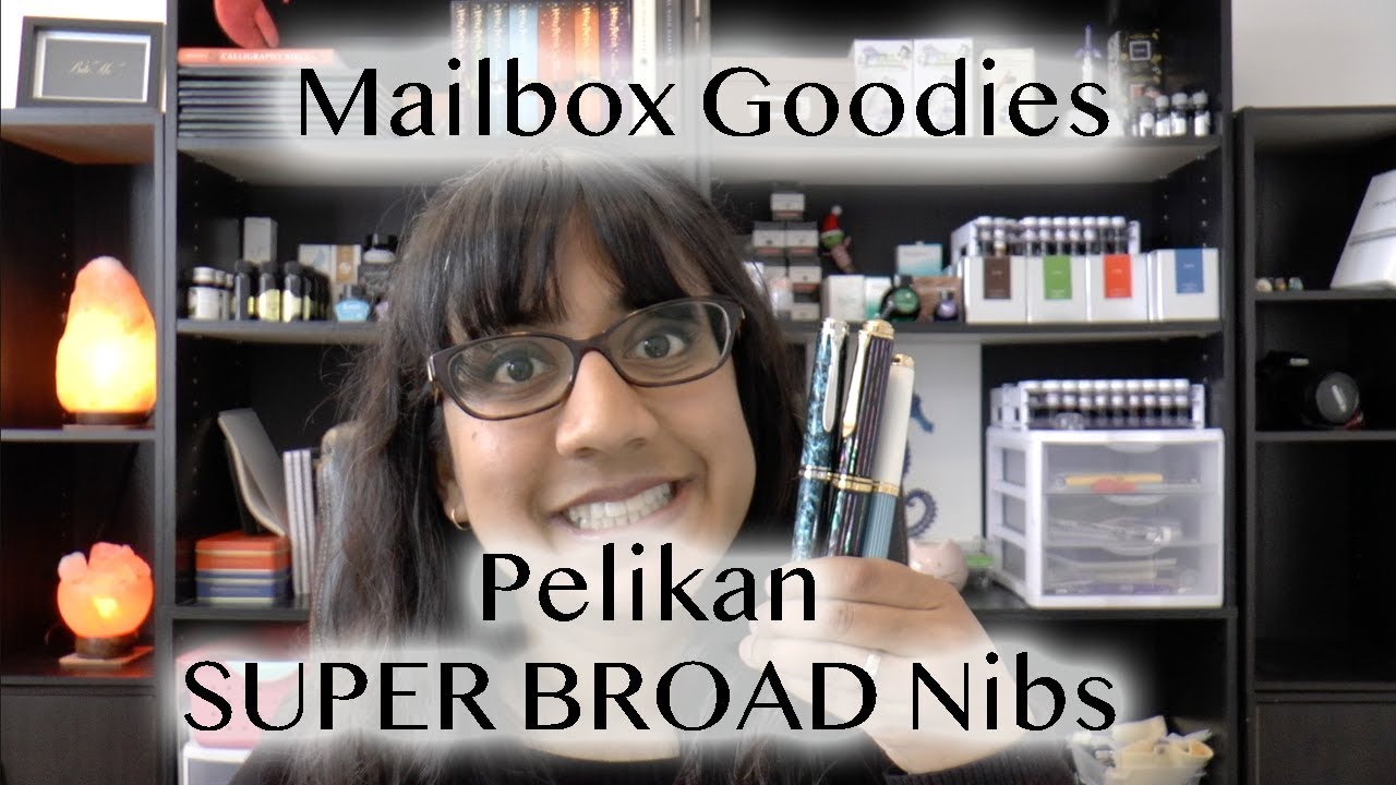 Serious Nibbage with Pelikan Nibs - Broads and Mega Broads! - YouTube