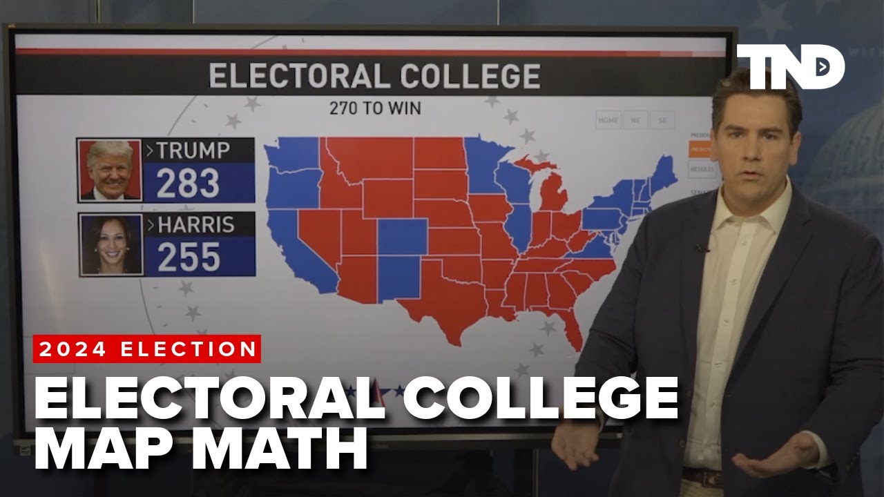 Paths to victory: Electoral College map offers differing scenarios of ...