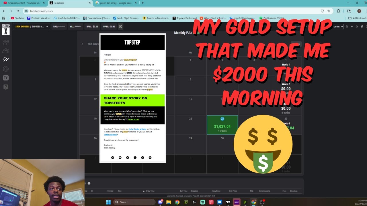 I Made $2,000 Trading Gold This Morning – My Exact Setup Explained 💰🔥 ...