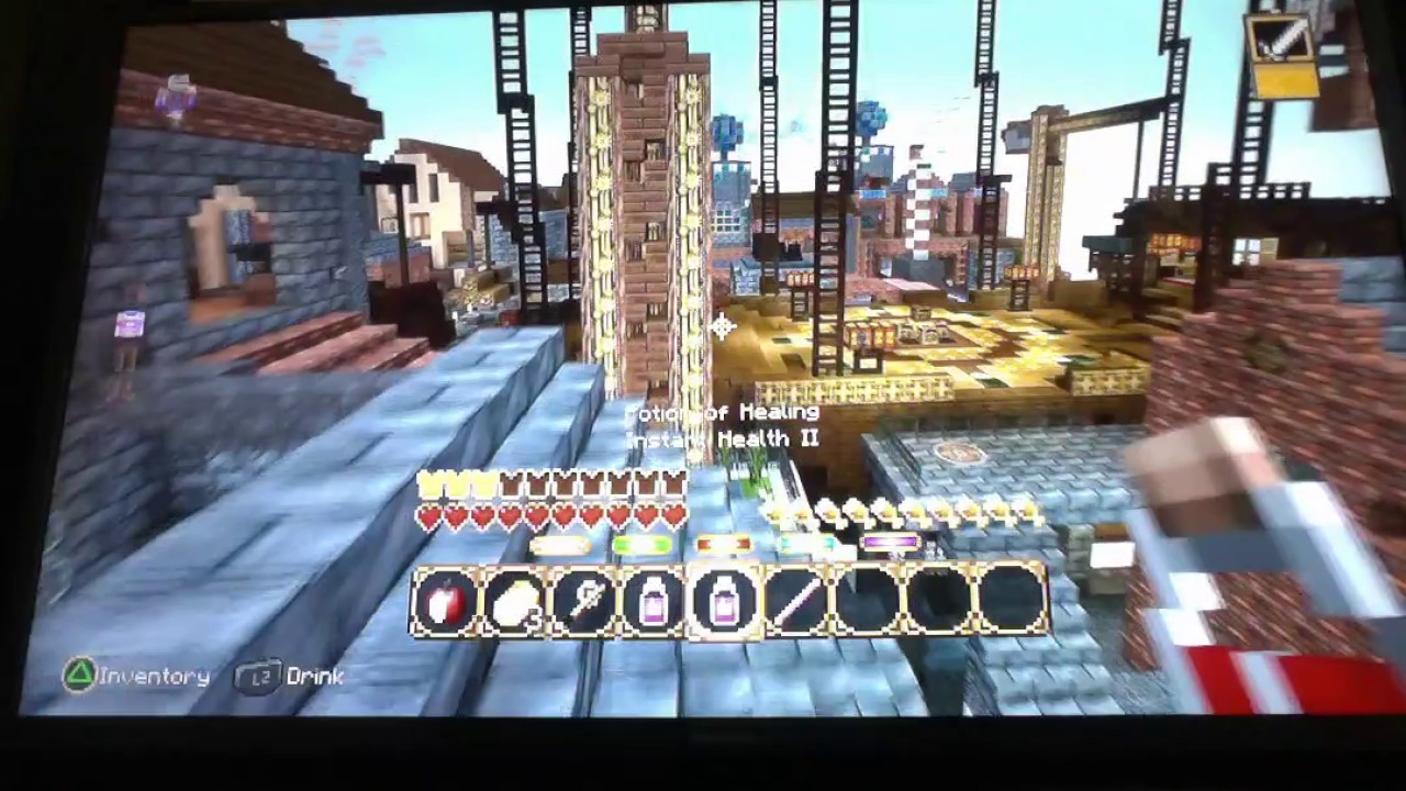 Minecraft PS4 Battle mini game - ep 1 - YouTube