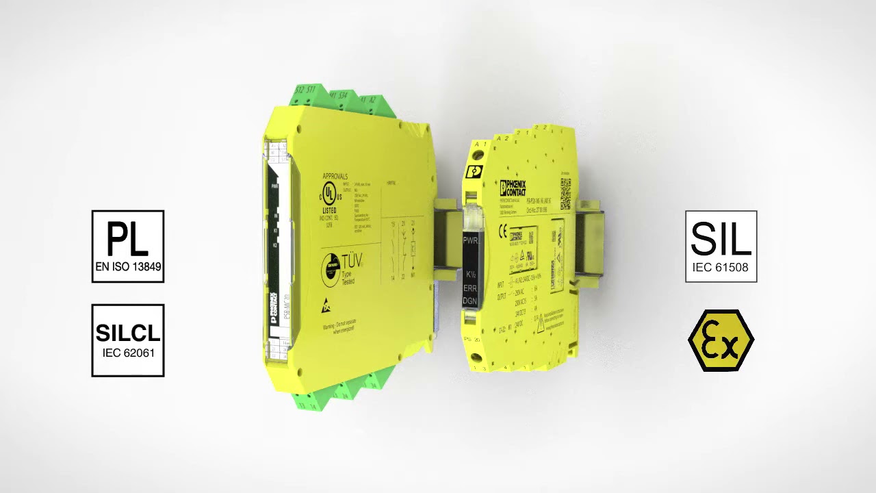 Phoenix Connect PSRmini: Slim, High-Performance Safety Relay — Allied ...