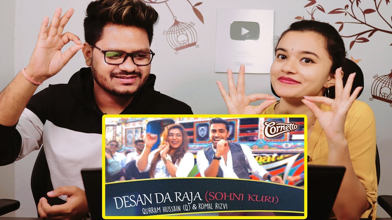 Indian Reaction On Cornetto Pop Rock Desan Da raja (Sohni Kuri) By ...