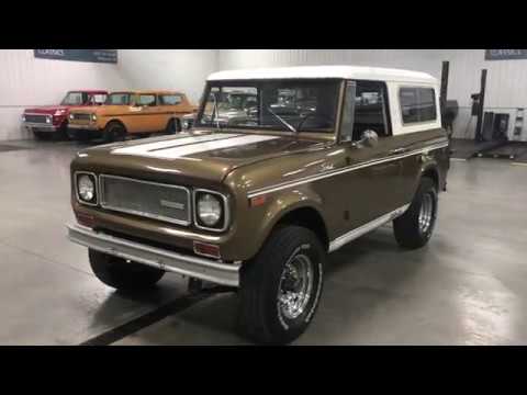 SOLD!!!! RARE 1970 INTERNATIONAL SCOUT 800 SR2! COOL & CLEAN!! - YouTube