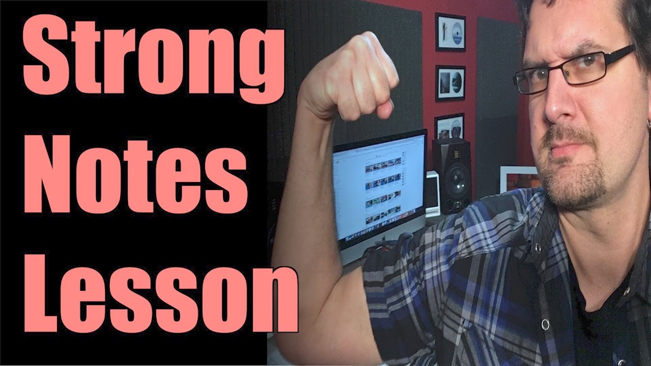 Strong Notes Guitar Lesson - YouTube