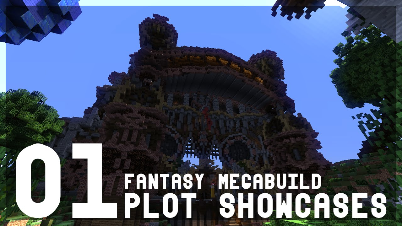 Minecraft - Fantasy Megabuild - YouTube