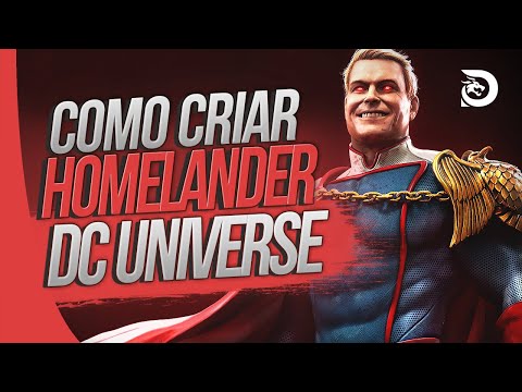 Como criar o HOMELANDER e outros personagens do THE BOYS em DC UNIVERSE ...