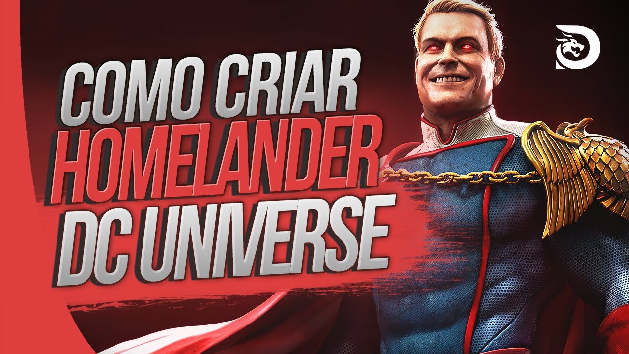 Como criar o HOMELANDER e outros personagens do THE BOYS em DC UNIVERSE ...