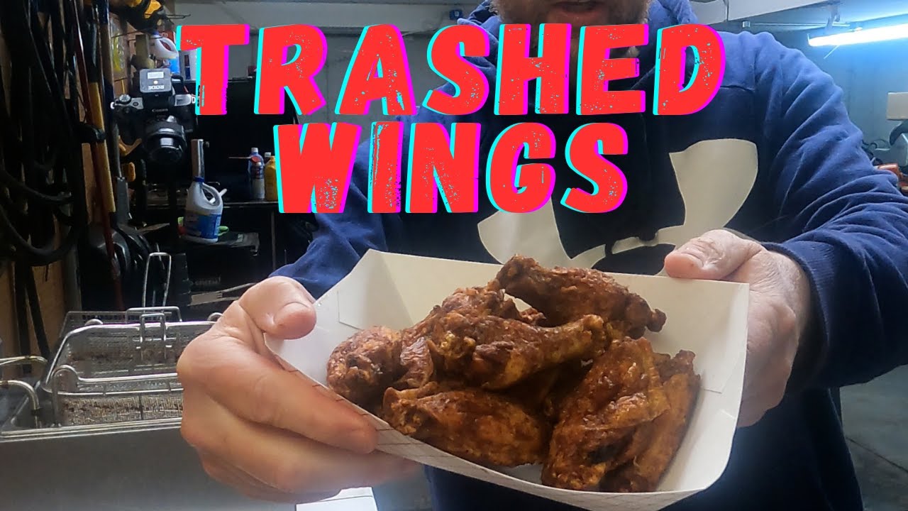 THE PERFECT TRASHED WINGS RECIPE - YouTube