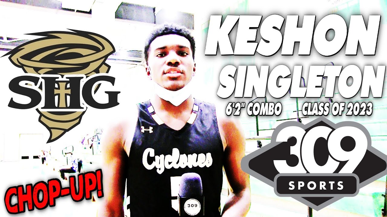 [ 309 Sports ] Springfield-SHG Keshon Singleton 6'2" CG (2023) vs U ...
