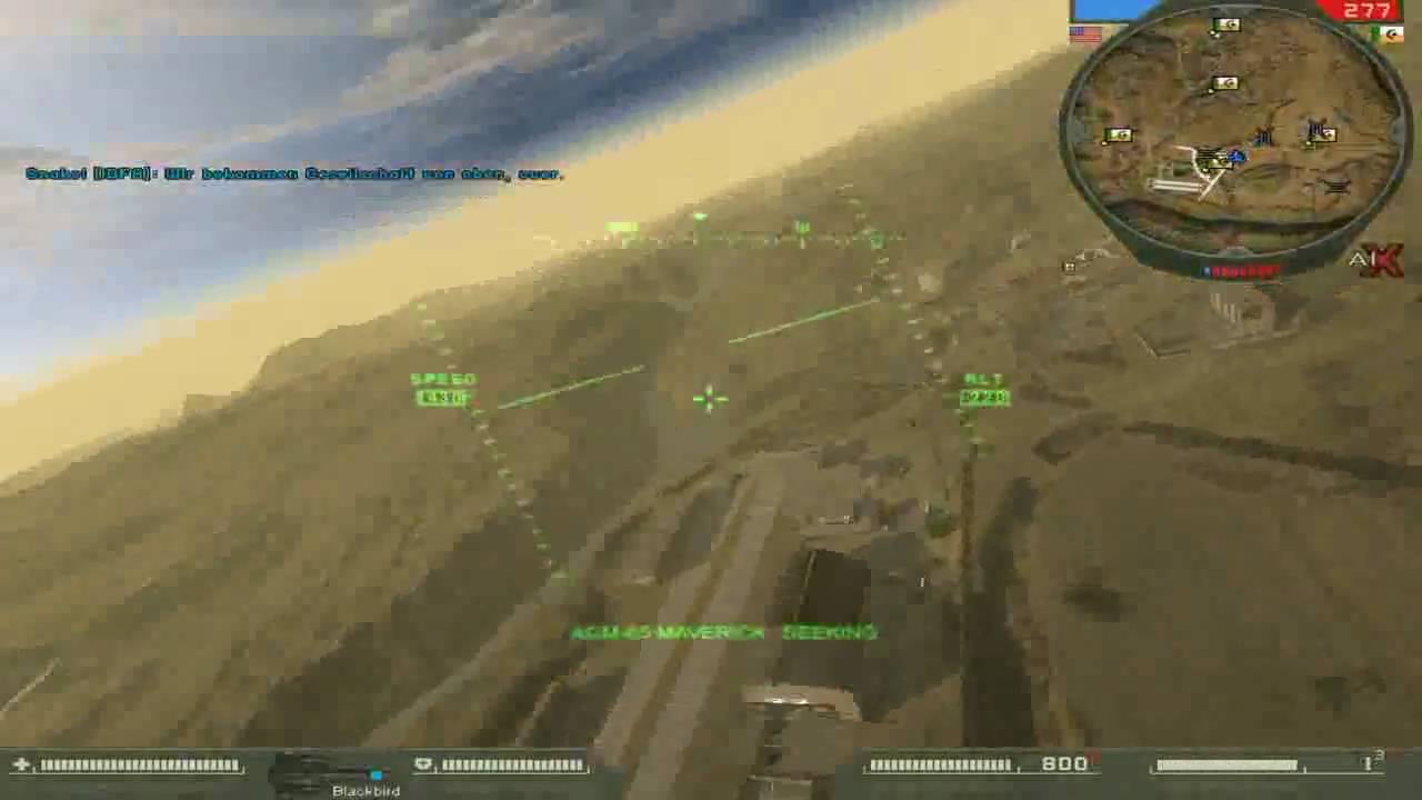 Battlefield 2 AIX Mod (SR-71 Blackbird) - YouTube
