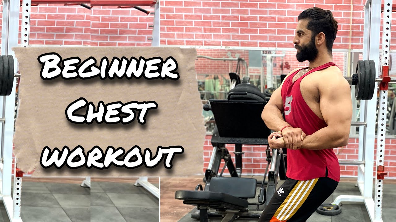 Beginners chest workout | single body part | pradeep singh fitness ...