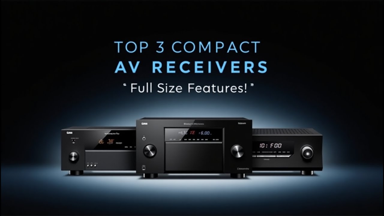 Top 3 Compact AV Receivers with Full-Size Features! - YouTube