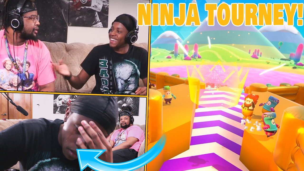 Our Fall Guys Tournament Was So Wild It LITERALLY Made Trent Cry! - YouTube