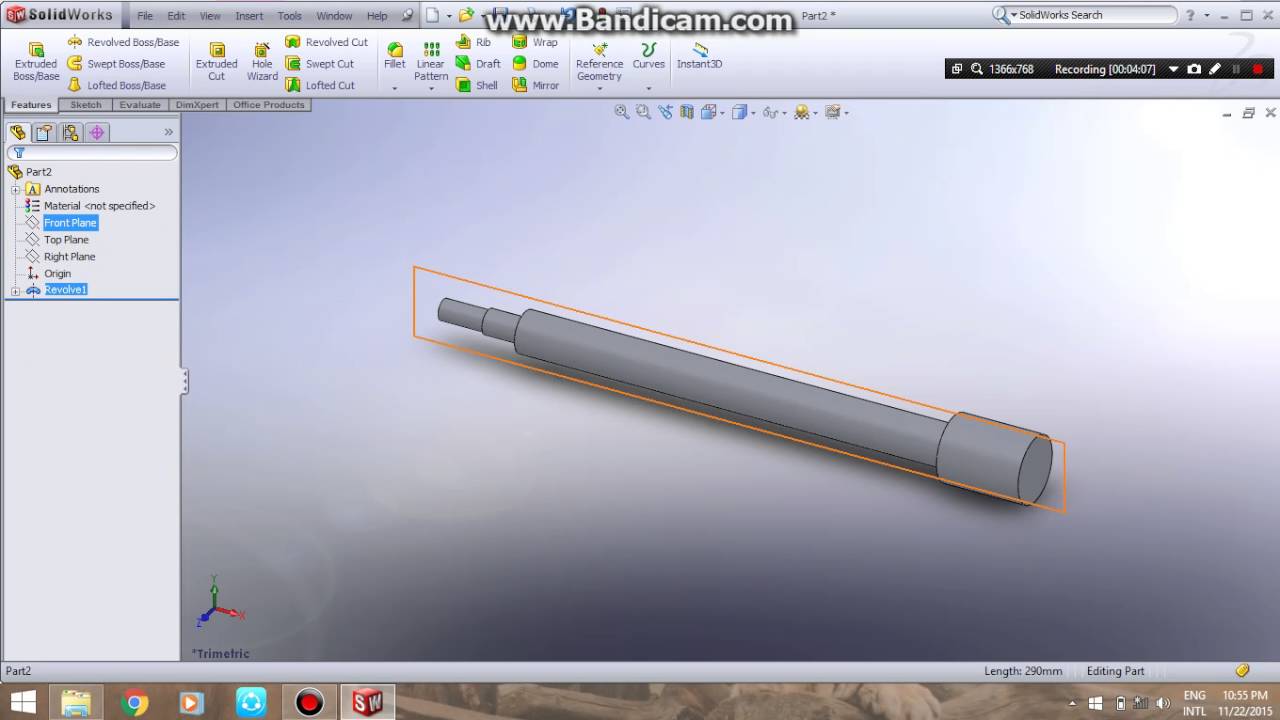 machine vice part screw rod - YouTube