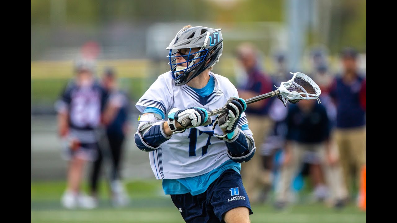 Dylan Hines Harford Community College Lacrosse Highlights - YouTube
